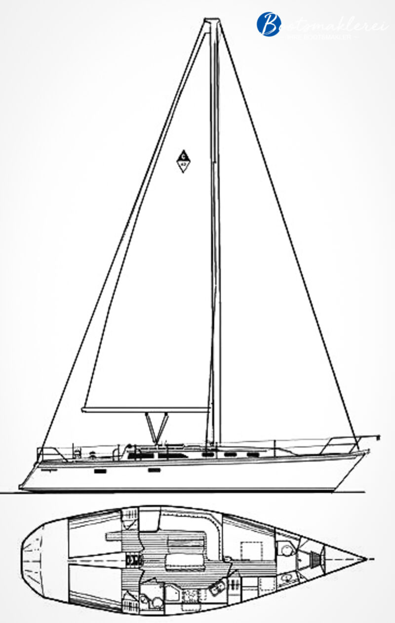 Catalina 42 - Bootsmaklerei